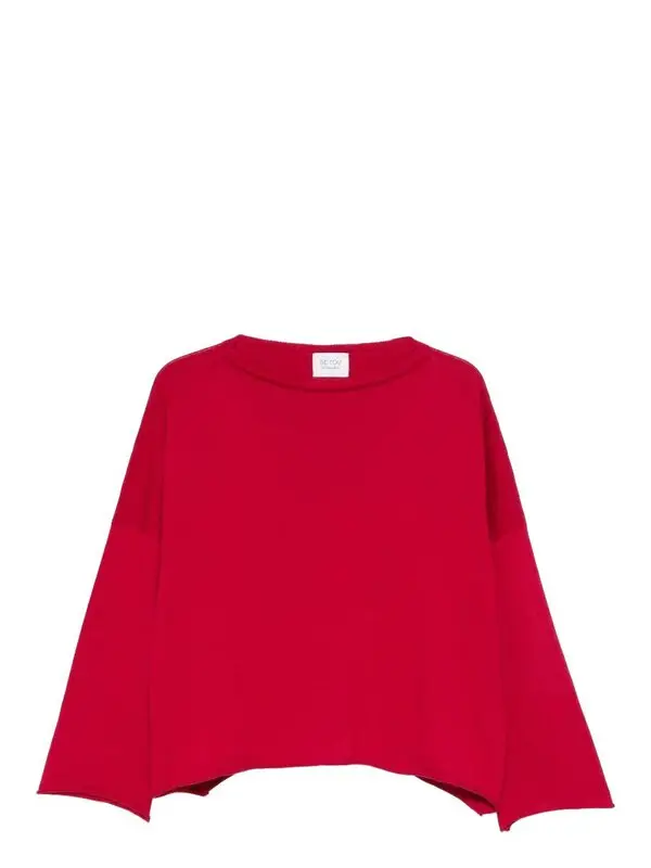 BE YOU Roll Neck Sweater - Red