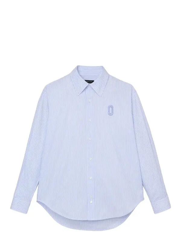 Marc Jacobs Pop J Marc Poplin Shirt - Light Blue