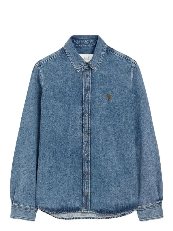 AMI Paris Adc Shirt - Denim