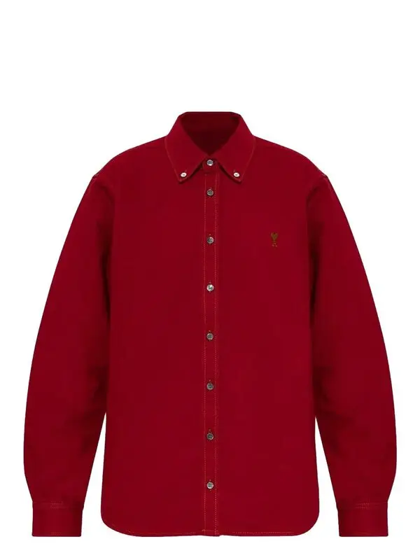 AMI Paris Adc Shirt - Red