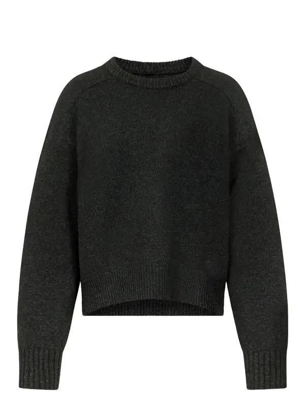 Loulou De Saison Breha Crew Neck Pullover - Gray
