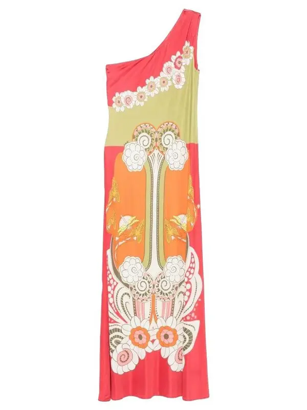La DoubleJ Fluid Jersey Dress - Orange