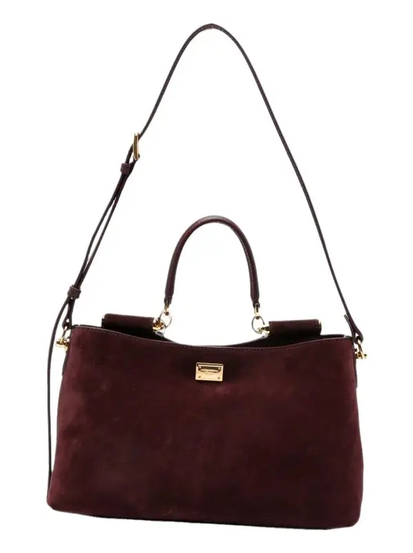 Dolce & Gabbana Vittoria Handbag - Bordeaux