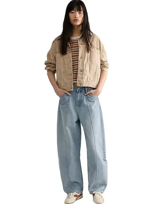 Dala Lido Flatseam Ankle Jeans - Pacifica