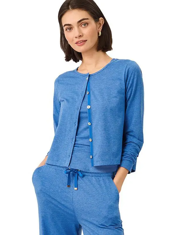 Lilly Pulitzer® Upf 50+ Kai Cardigan - Blue