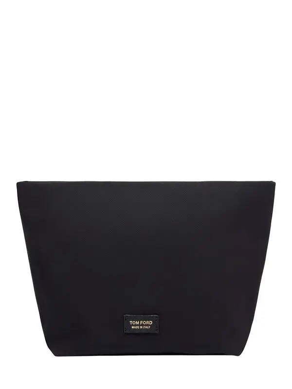 TOM FORD Small Logo Pouch - Black