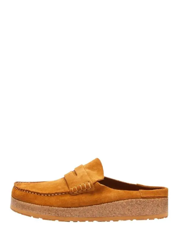 BIRKENSTOCK Naples Moccasin Sandals - Brown