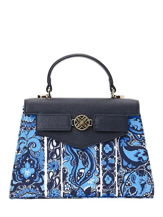 Lilly Pulitzer® Irvine Top Handle Bag - Navy