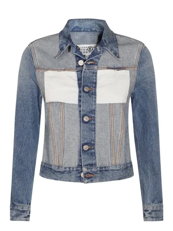 MAISON MARGIELA Denim Jacket - Gray