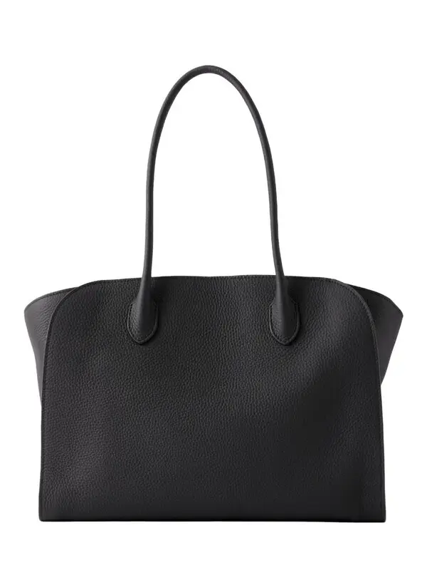 THE ROW Dual-handle Shoulder Bag - Black