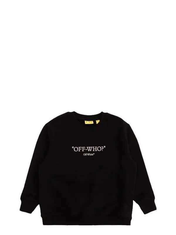 Off-White Crew-neck Sweatshirt - Black