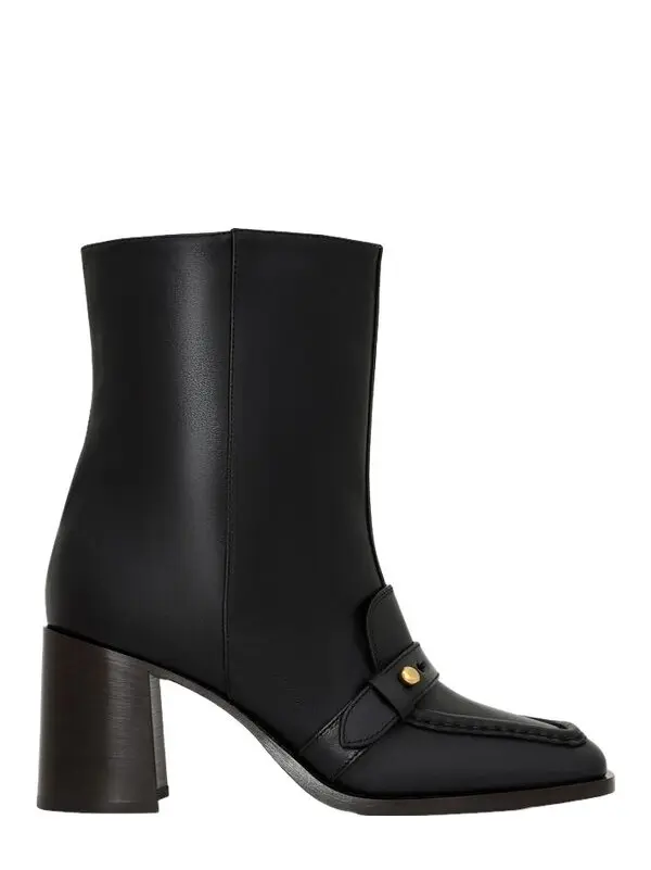 Zimmermann Astor Leather Ankle Boots - Black