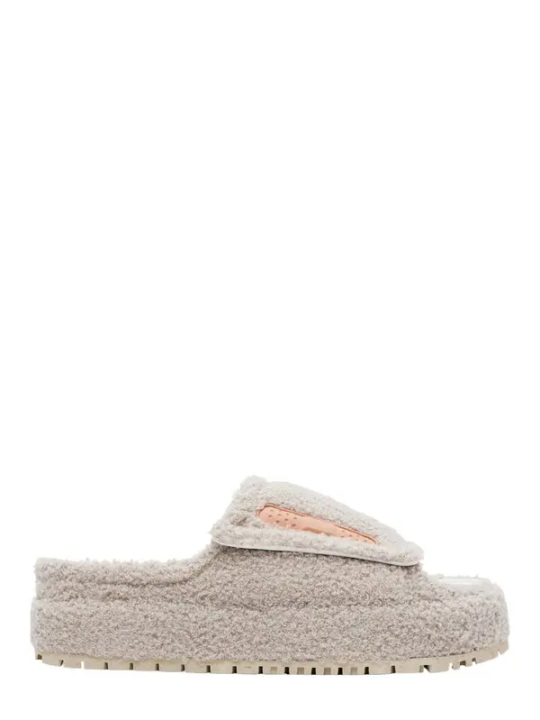PDFCHANNEL Textured Sandals - Beige