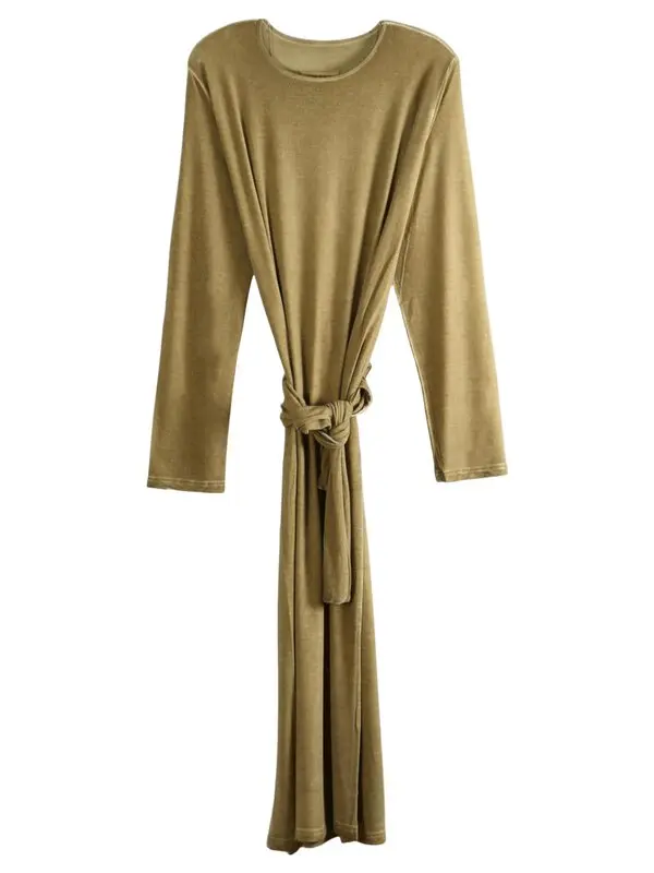UMA WANG Debi Dress - Tan