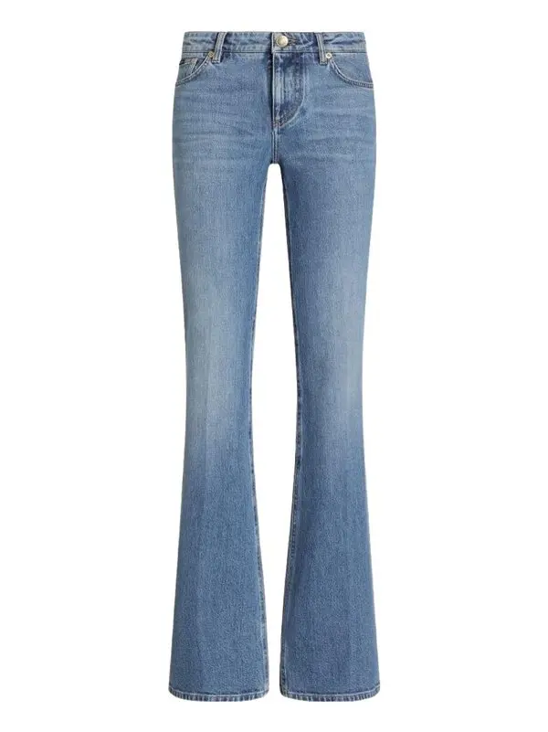 Dolce & Gabbana Dolce Gabbana Flared Denim Trousers - Multi-color