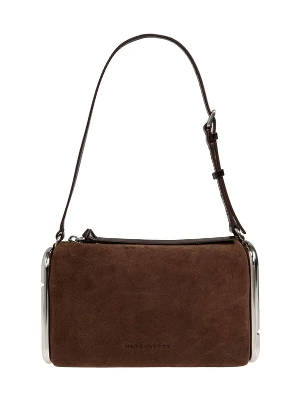Marc Jacobs Small Zippered Shoulder Bag - Brown