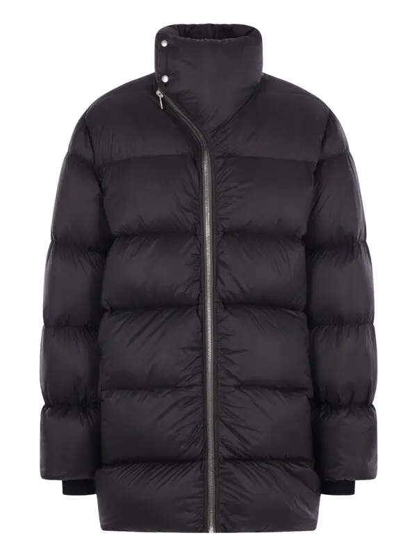 Rick Owens Turtleneck Jacket - Black