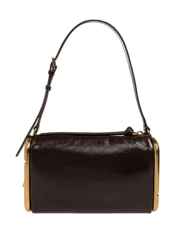 Marc Jacobs Zippered Shoulder Bag - Brown