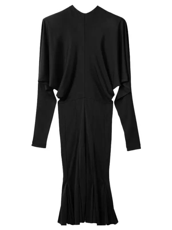 Jacquemus Long-sleeved Dress - Black