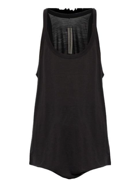 Rick Owens Sleeveless Vest - Black