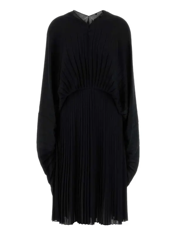 MAISON MARGIELA Pleated Midi Skirt - Black