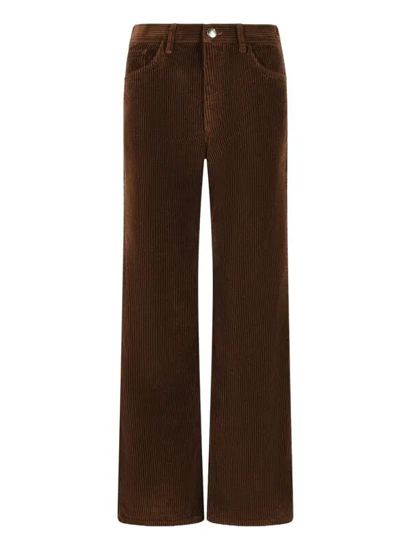 Marni Velvet Trousers - Brown