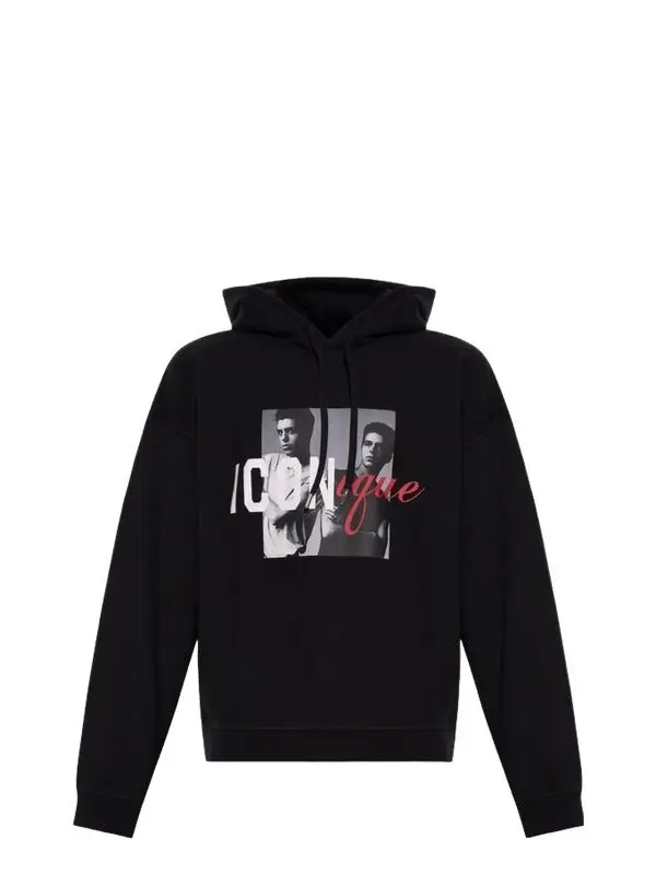 Dsquared2 Hooded Sweatshirt - Black