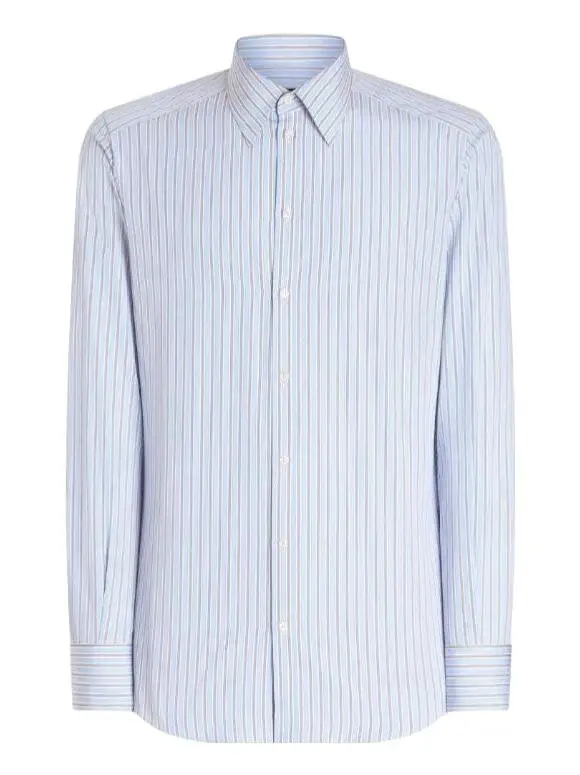 Dolce & Gabbana Dolce Gabbana Striped Shirt - Blue