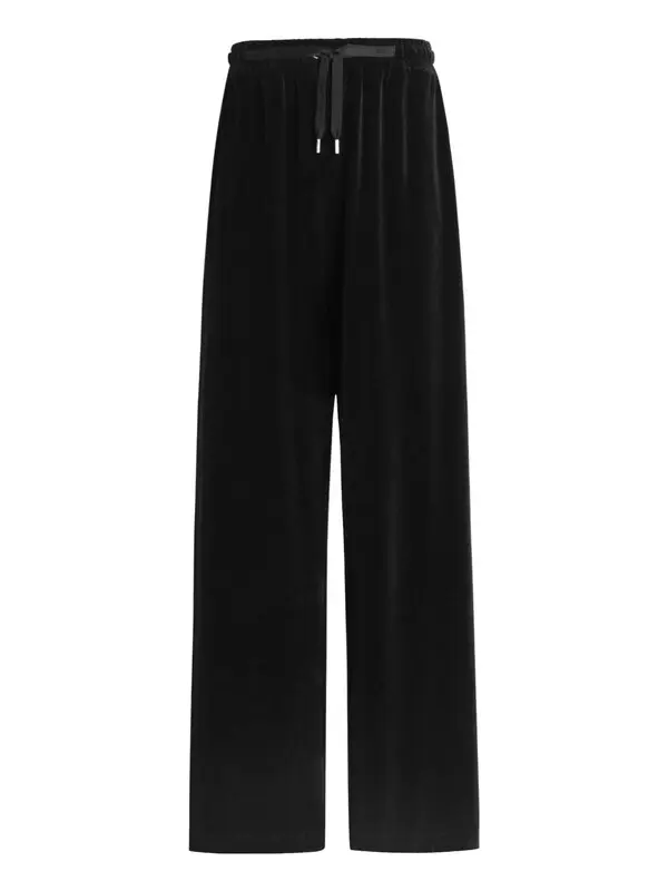 Dolce & Gabbana Chenille Trousers - Black