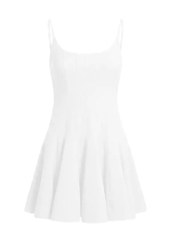Jacquemus The Agave Mini Dress - White