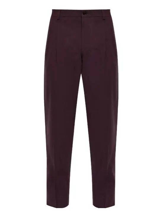 Dolce & Gabbana Dolce Gabbana Tailored Casual Trousers - Black