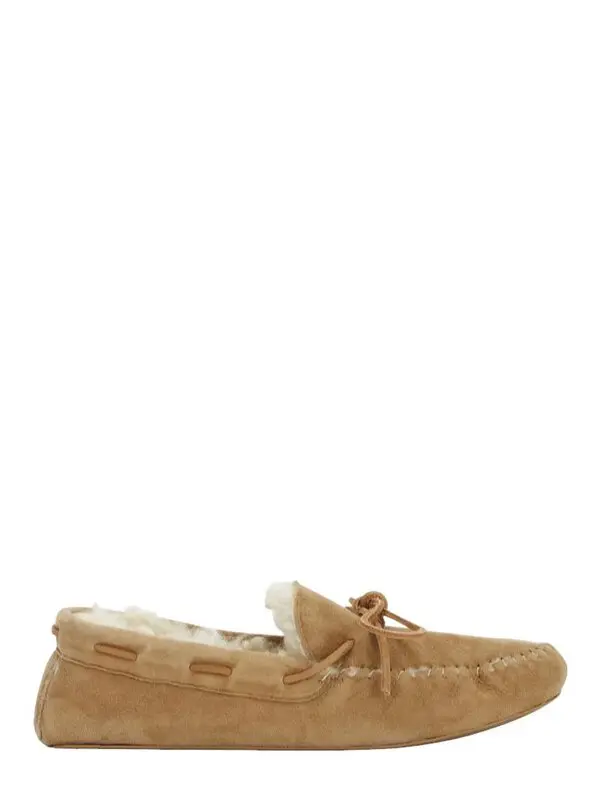 THE ROW Lucca Loafers - Desert