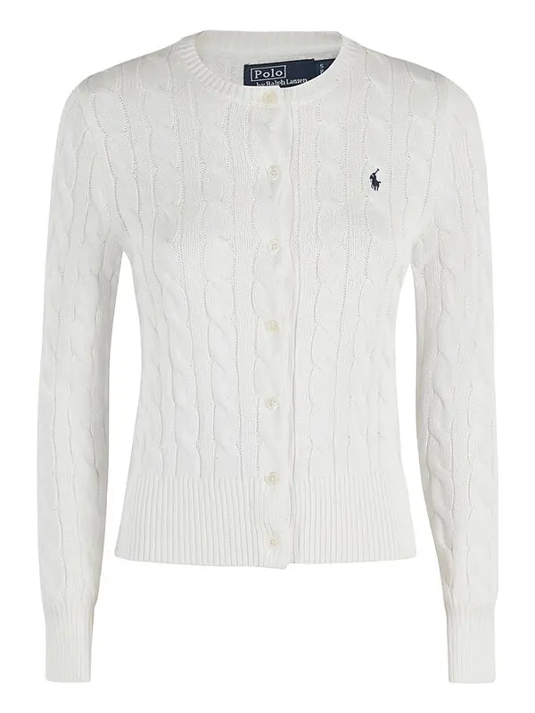 Polo Ralph Lauren Cable-knit Cardigan - White