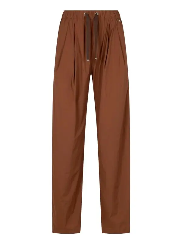 Herno Drawstring Relaxed Pants - Brown