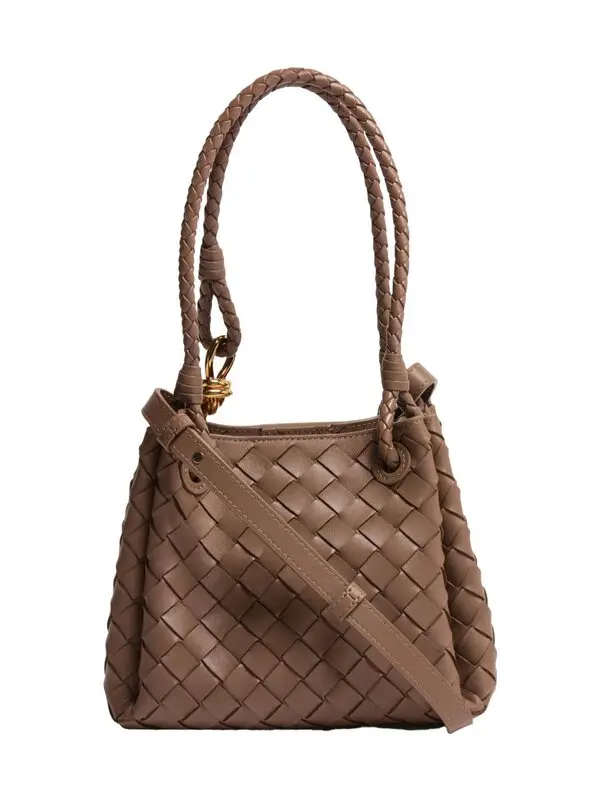 Bottega Veneta Parachute Small Bag - Brown