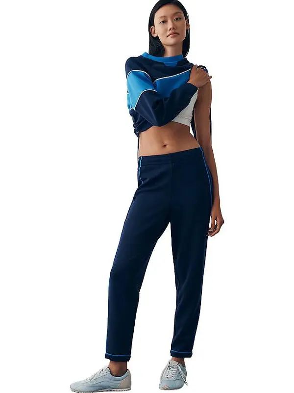Bernardo Slim Leg Sweatpants - Dark Blue
