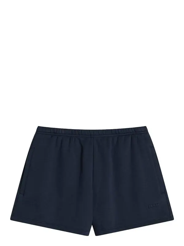 SKIMS Cotton Fleece Classic Short - Navy