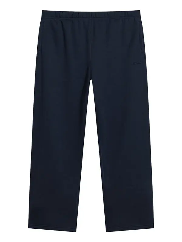 SKIMS Cotton Fleece Classic Straight Leg Pant - Navy