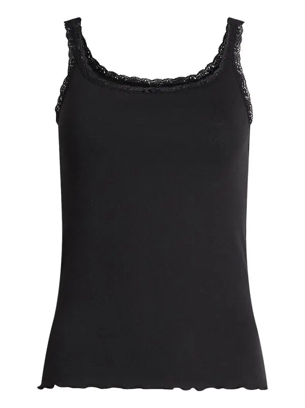 SKIMS Pointelle Cami Top - Onyx