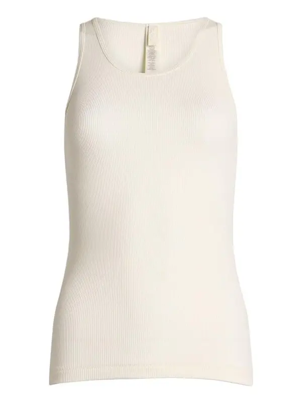 SKIMS Boyfriend Rib Tank - Ivory