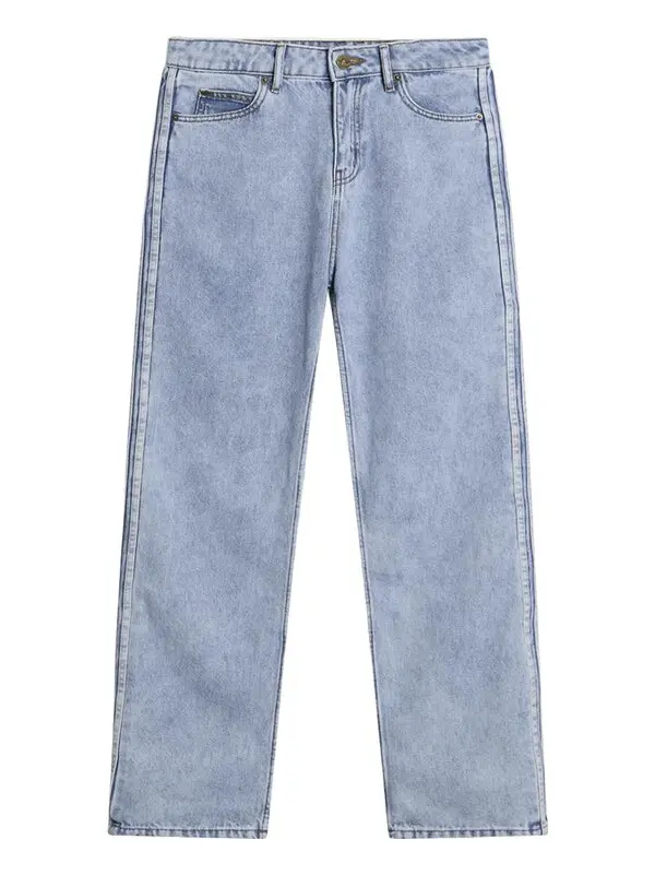 Adidas Denim Firebird Track Pant - Light Denim