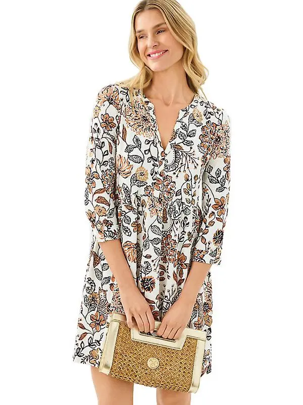 Lilly Pulitzer® Loran Swing Dress - Coconut