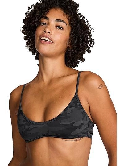 Pink Relay™ Micro Scoop Bra - Print