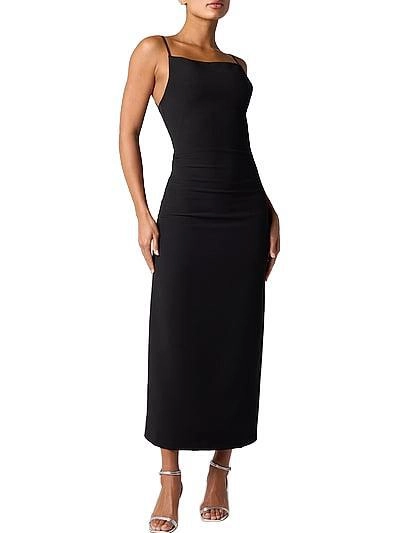 Victoria's Secret Lulus Rocky Column Dress - Black