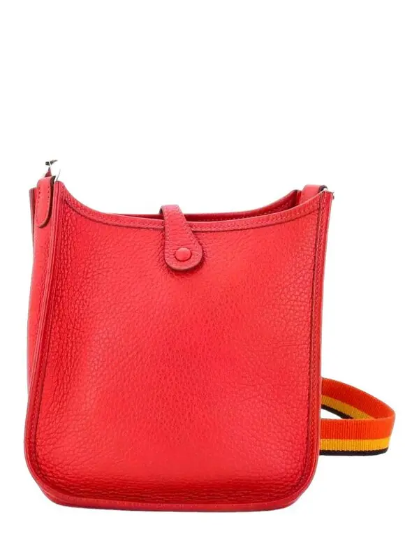 Hermès Evelyne Bag Gen Iii Clemence Tpm Crossbody Bag - Red