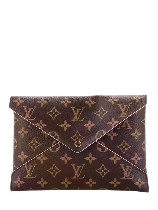 LOUIS VUITTON Kirigami Pochette Monogram Canvas Gm Pouch - Brown