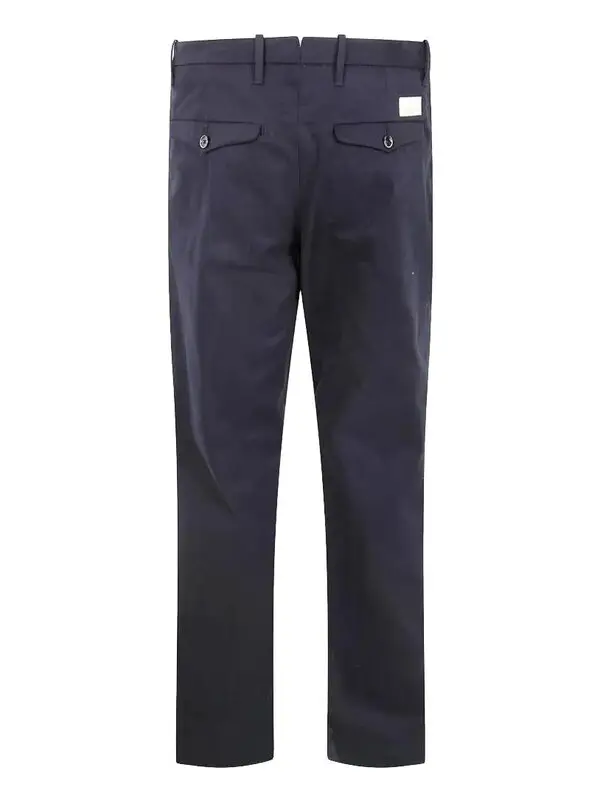 NINE:INTHE:MORNING Giove Piatto Slim Trouser - Blue