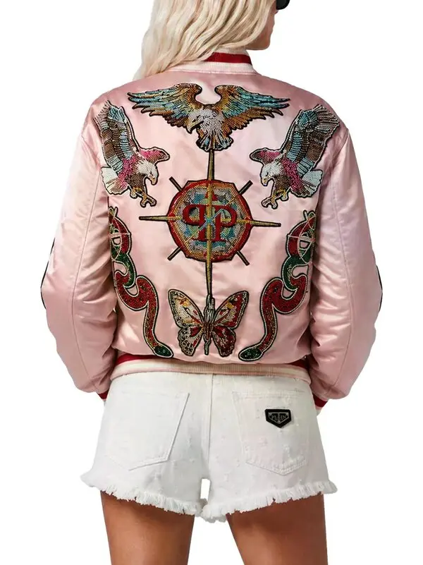 Philipp Plein Denim Hot Pants - White