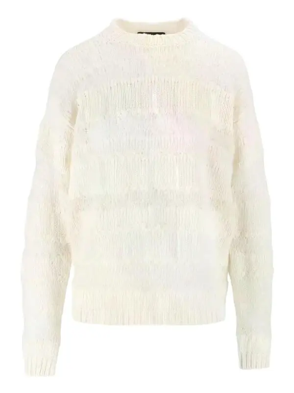 Fabiana Filippi Sequin-embellished Striped Pullover - Neutrals