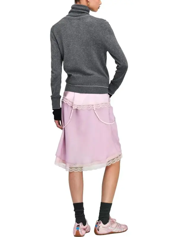 Marc Jacobs Layered Turtleneck Sweater - Grey